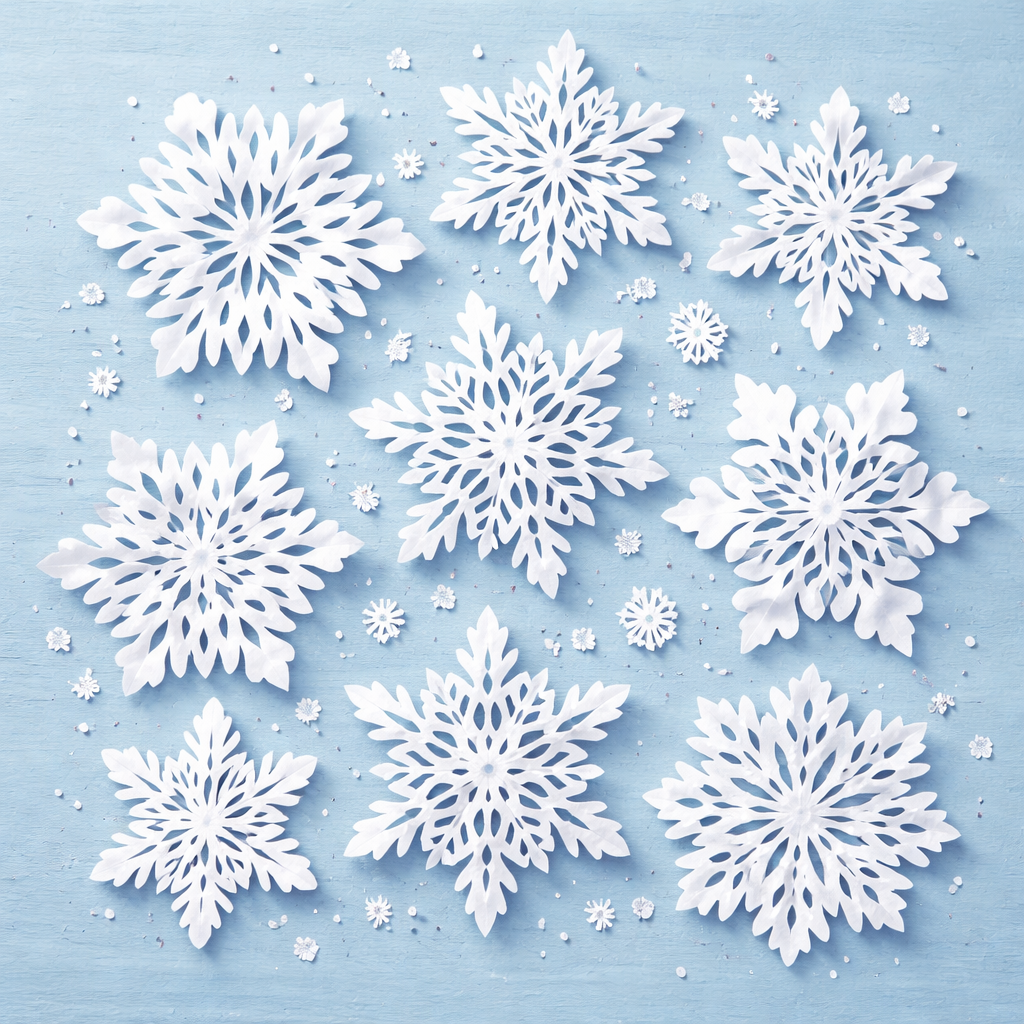 Winter Snowflake Craft Activity - Jump Ahead Pediatrics